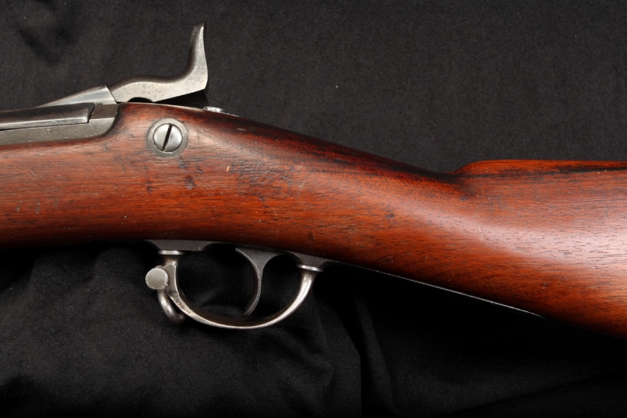 Springfield Us Model 1873 Trapdoor 45 70 Govt Rifle W Buffington